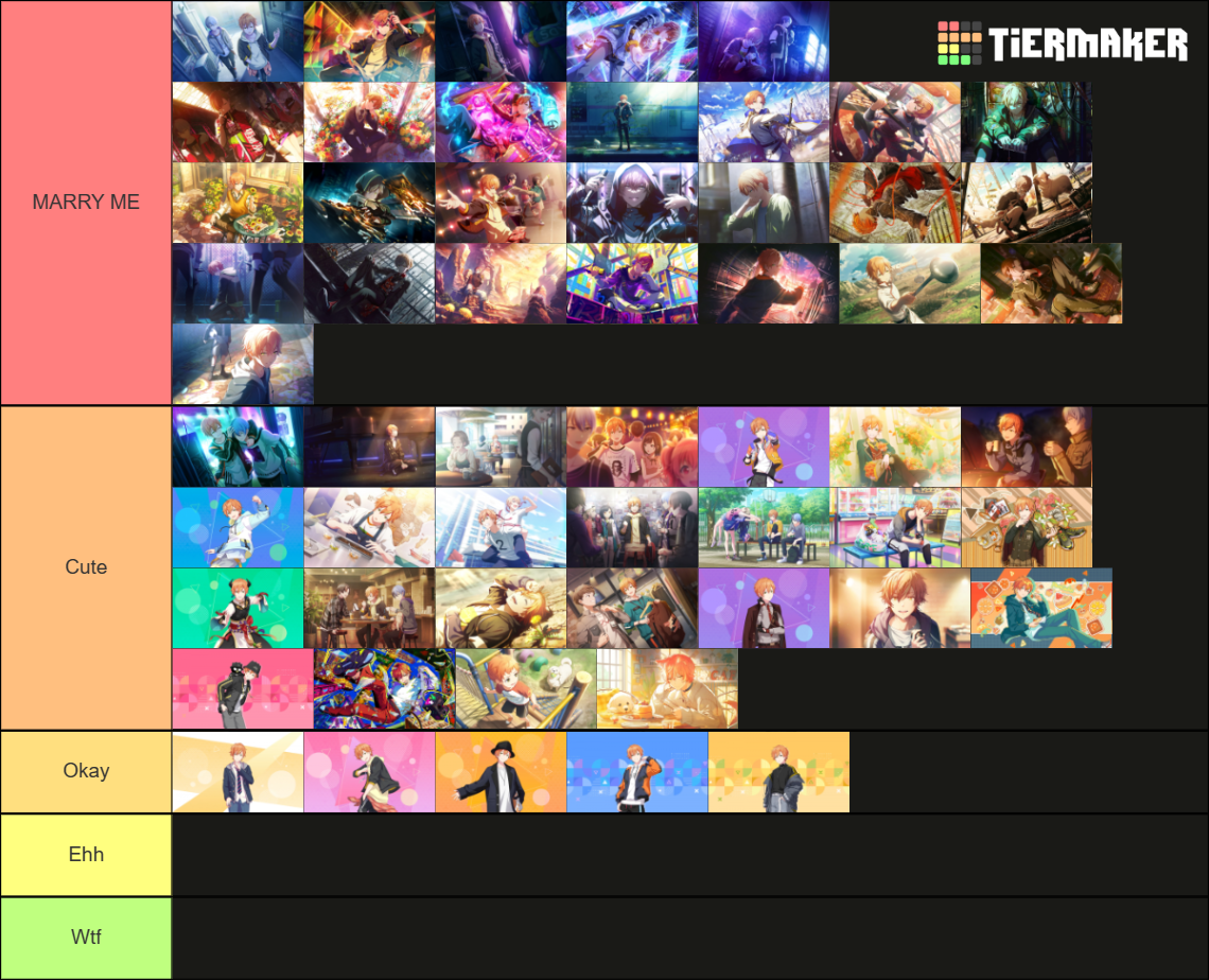 All Akito Shinonome cards (as of April 2024) Tier List (Community ...