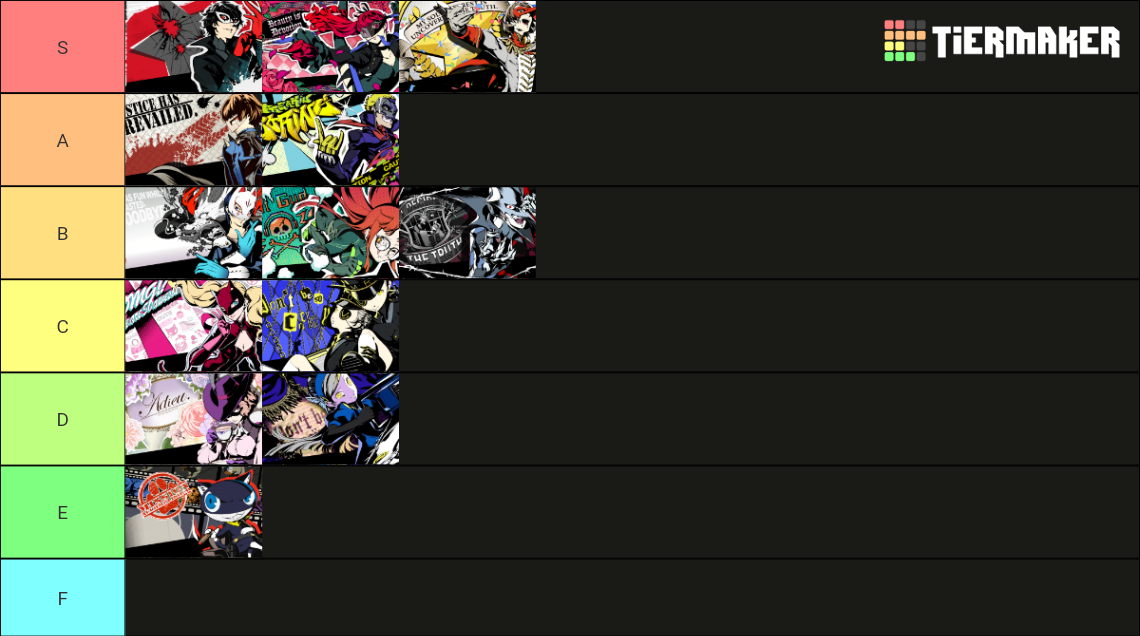 Persona 5 Royal: All Out Attack Finishers Tier List (Community Rankings ...