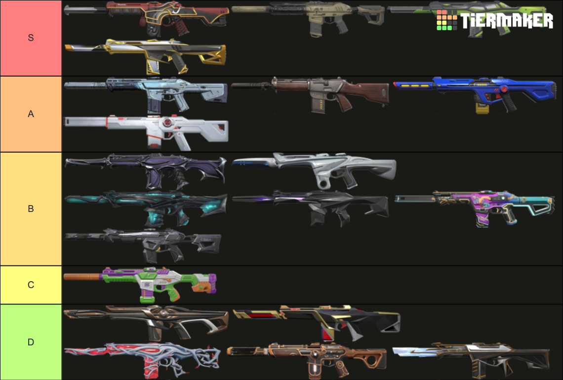 Valorant Phantom Skins (February 2024) Tier List (Community Rankings ...