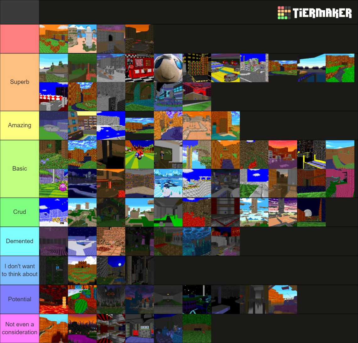 Sonic Robo Blast 2 Spice Runners Maps Tier List (Community Rankings ...