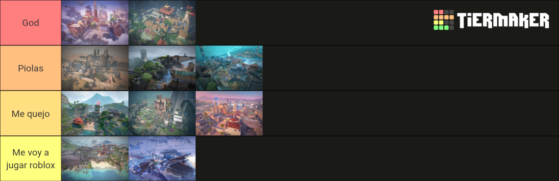 Valorant Maps (including sunset) Tier List (Community Rankings) - TierMaker