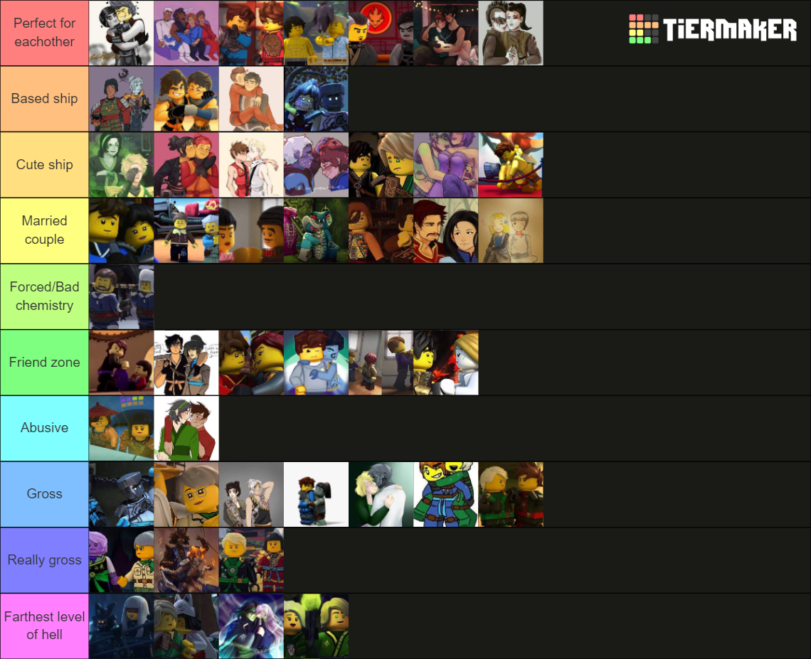 Ninjago Ships Tier List (Community Rankings) - TierMaker