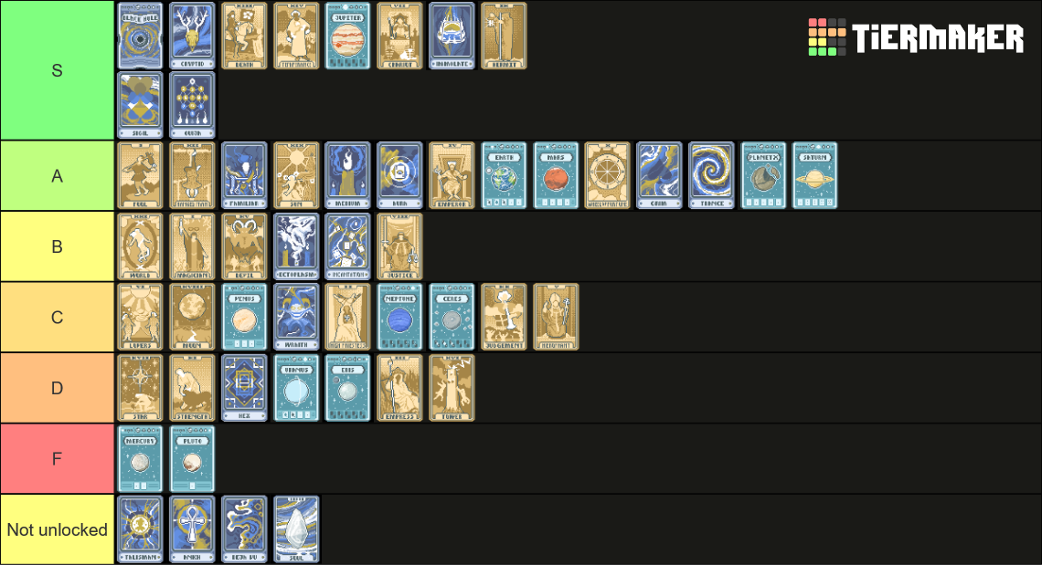 Balatro Consumables Tier List (Community Rankings) - TierMaker