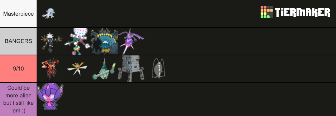 Ultra Beast Tier List (Community Rankings) - TierMaker