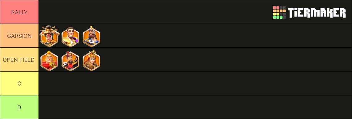 Rise of Kingdoms [ROK] - [Legendary] (2024) Tier List (Community ...