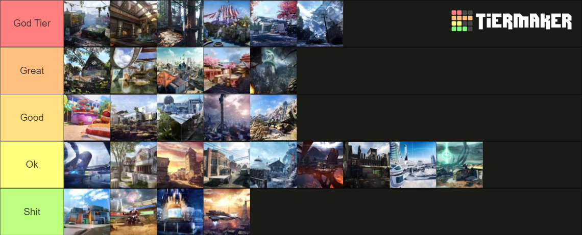 Call of Duty Black Ops 3 Multiplayer Maps Tier List (Community Rankings ...