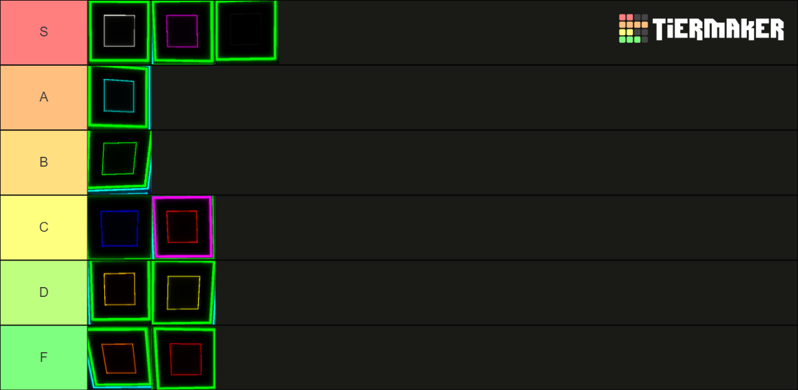 sound space cursors Tier List (Community Rankings) - TierMaker
