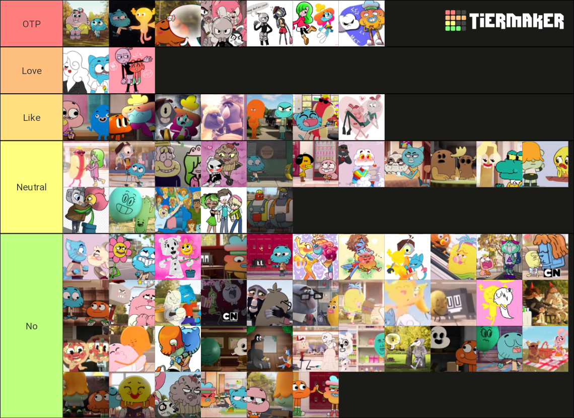TAWOG ships Tier List (Community Rankings) - TierMaker