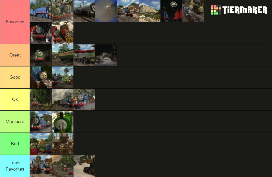 Thomas And Friends Season 8 Tier List (Community Rankings) - TierMaker