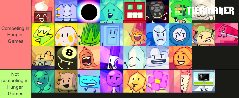 BFDI Characters (2024) - New Icons! Tier List (Community Rankings ...