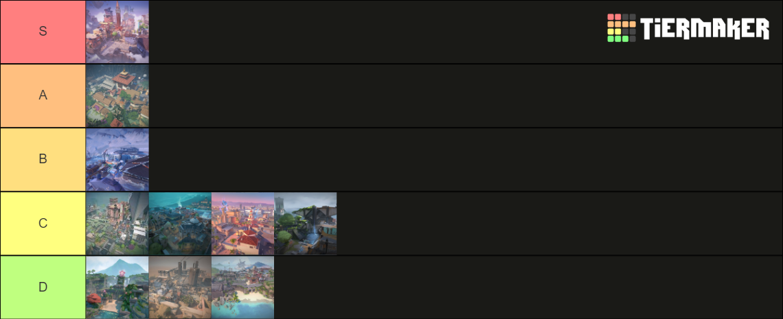 Valorant Maps (September 2023) Tier List (Community Rankings) - TierMaker