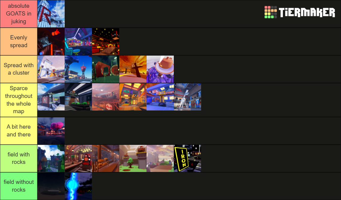 PHIGHTING! Maps Tier List (Community Rankings) - TierMaker