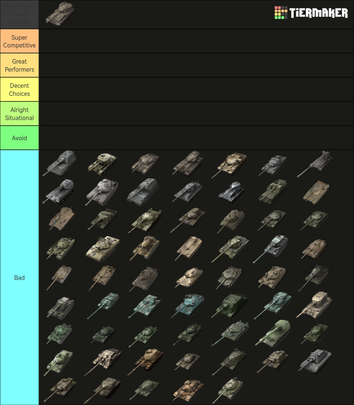 World of Tanks Blitz Tier 10 (Update 10.3 - Sep 2023) Tier List ...
