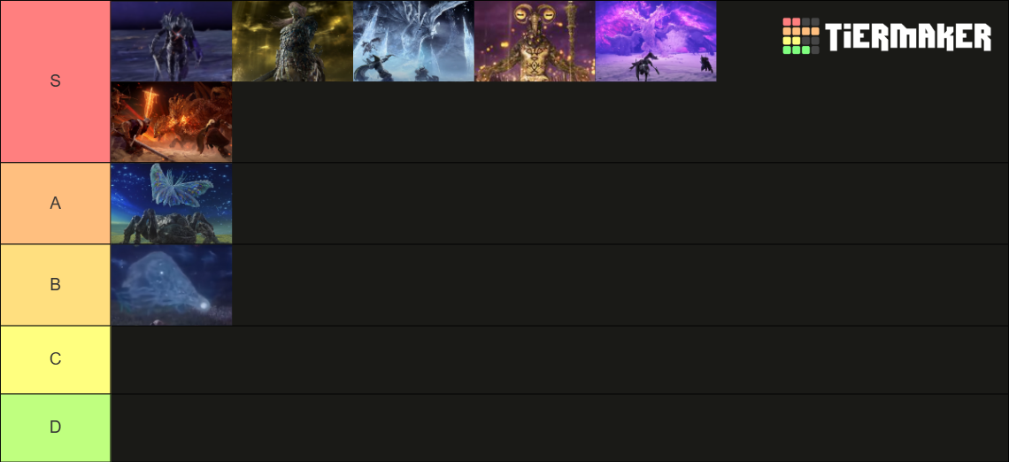 Nightreign Main Bosses Tier List (Community Rankings) - TierMaker