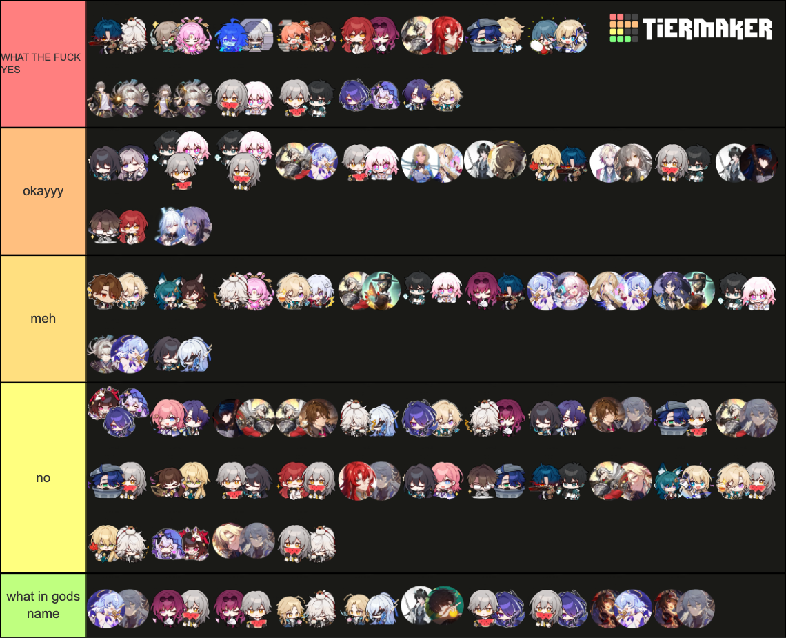 [HSR] Honkai: Star Rail Ships Tierlist (2.1) Tier List (Community ...