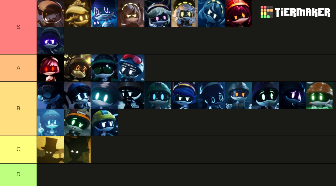 Murder Drones Characters Tier List (Community Rankings) - TierMaker