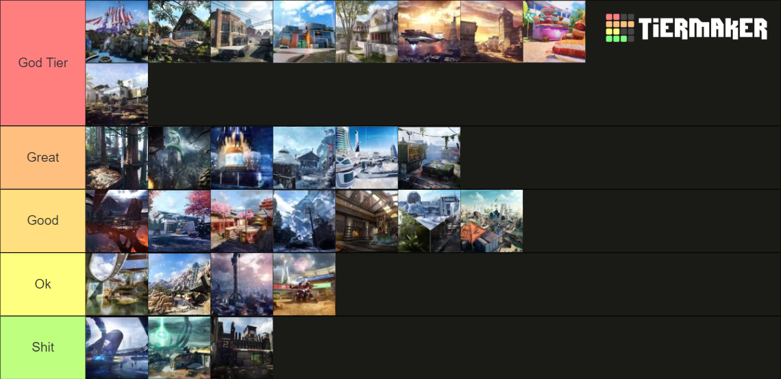 Call of Duty Black Ops 3 Multiplayer Maps Tier List (Community Rankings ...