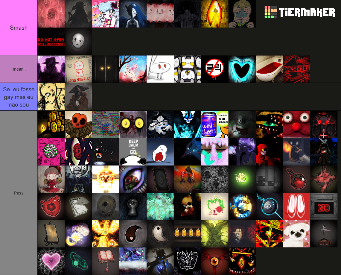 Lobotomy Corporation - All 85 Abnormalities Tier List (Community ...