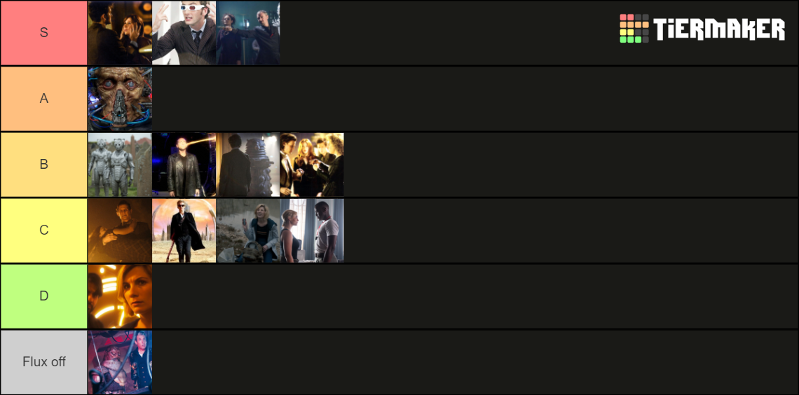 Every Doctor Who Series Finale Tier List (Community Rankings) - TierMaker