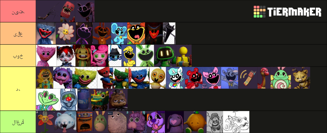 All Poppy Playtime Characters (+ Project Playtime) (2024) Tier List ...