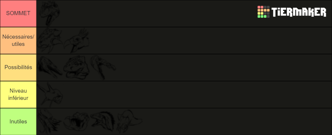 Criaturas del Ark Tier List (Community Rankings) - TierMaker