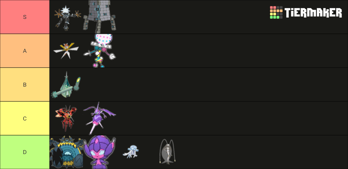 Ultra Beast Tier List (Community Rankings) - TierMaker