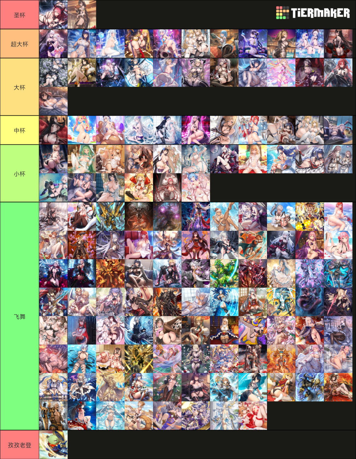 Evertale SSR Characters (Fully Awakened, Face Zone) Tier List ...
