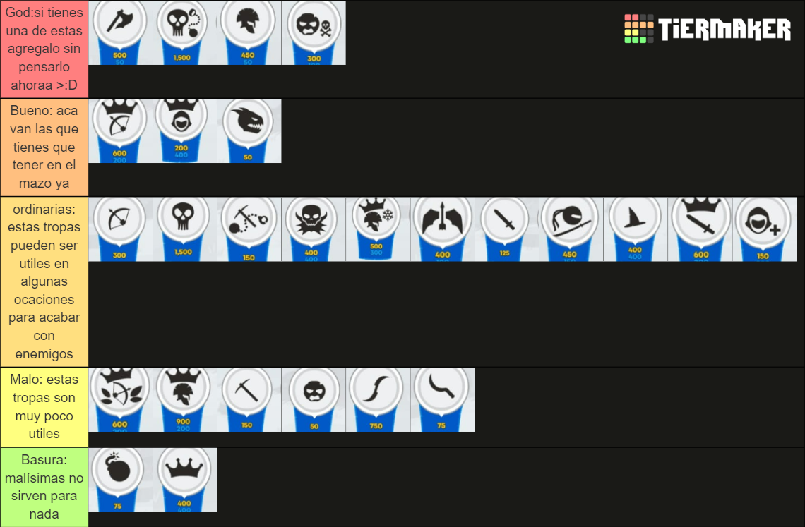 Stick war 3 Units Tier List (Community Rankings) - TierMaker