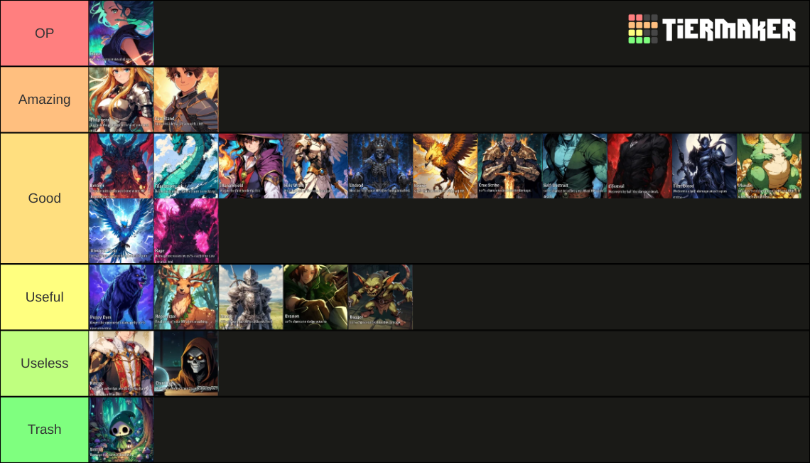 RNG Cards Tier List (Community Rankings) - TierMaker