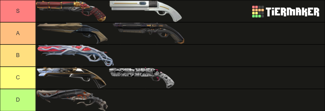 Valorant Shorty Skins (March 2025) Tier List (Community Rankings ...