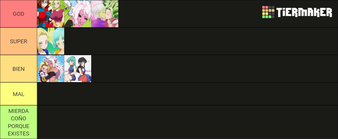SHIPS DE DRAGON BALL Tier List (Community Rankings) - TierMaker