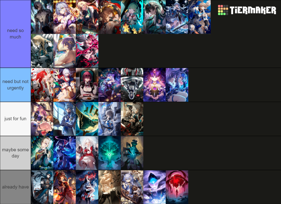 Honkai: Star Rail light cones 2.3 Tier List (Community Rankings) - TierMaker