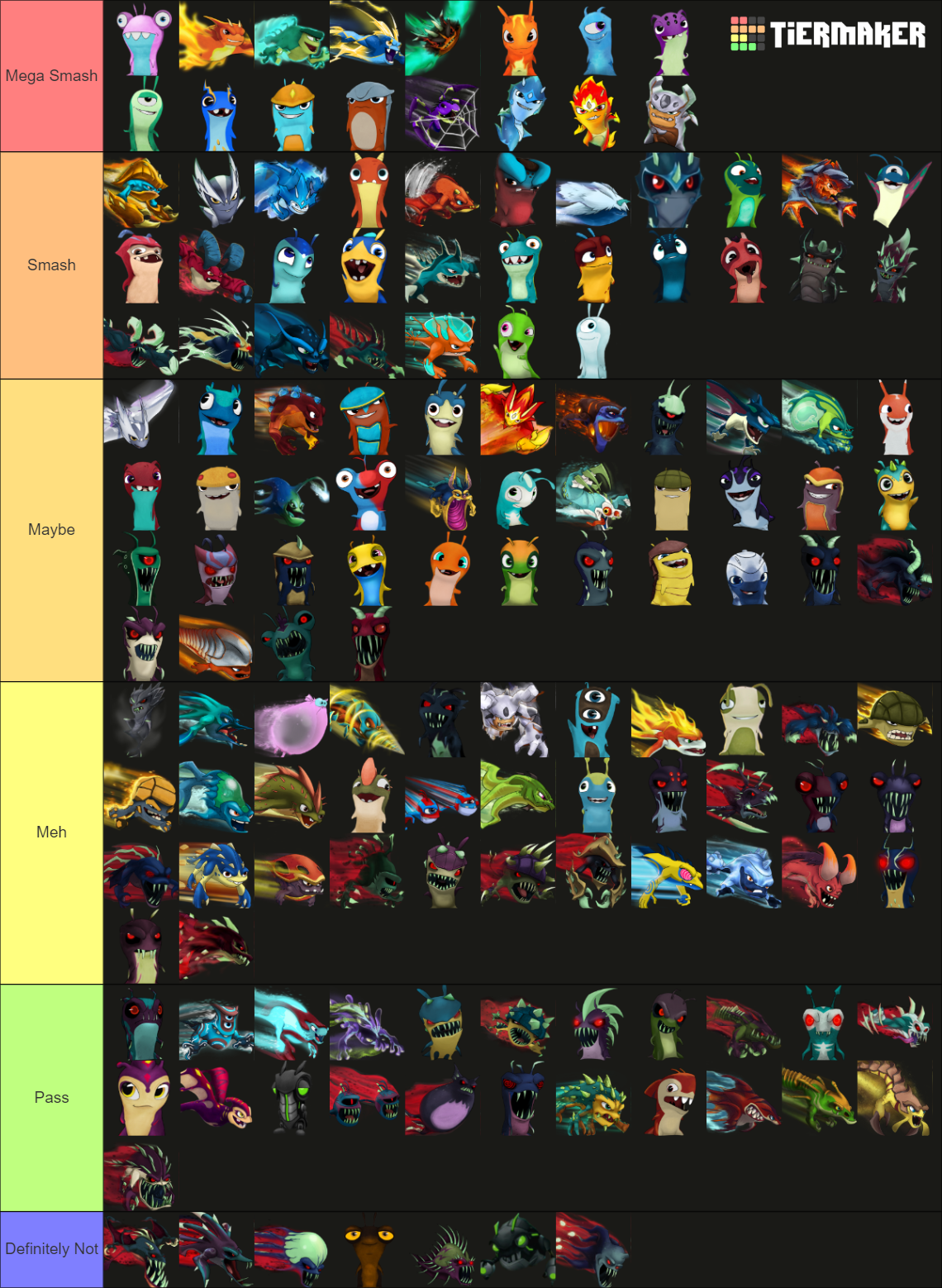 Slugterra All Slugs and Velocity Forms Tier List (Community Rankings ...