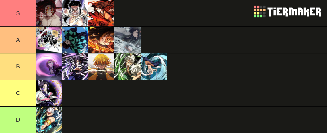 Demonfall Breathings (5.0) Tier List (Community Rankings) - TierMaker