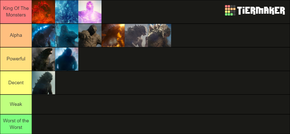 Every Single Monsterverse Godzilla form Tier List (Community Rankings ...