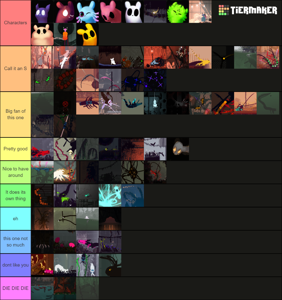 All Rain World Creatures (with Downpour) Tier List (Community Rankings ...