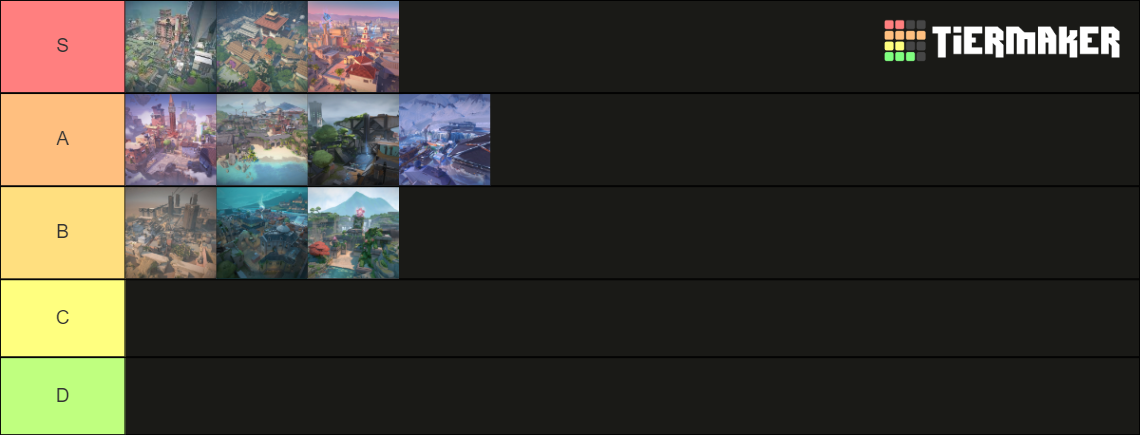 Valorant Maps (September 2023) Tier List (Community Rankings) - TierMaker