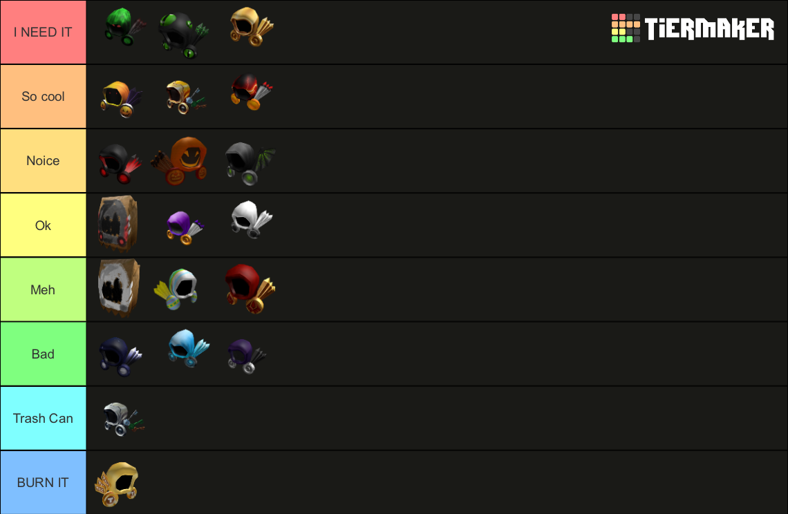 Dominus Dominus Dominus Dominus Dominus Roblox DOminus Roblo Tier List ...