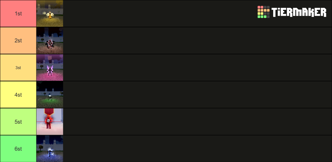 Blox fruits race awakening v4 Tier List (Community Rankings) - TierMaker