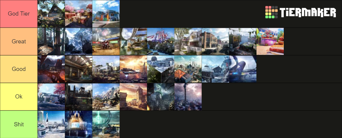 Call of Duty Black Ops 3 Multiplayer Maps Tier List (Community Rankings ...