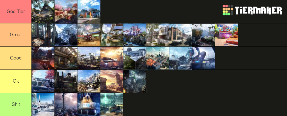 Call of Duty Black Ops 3 Multiplayer Maps Tier List (Community Rankings ...