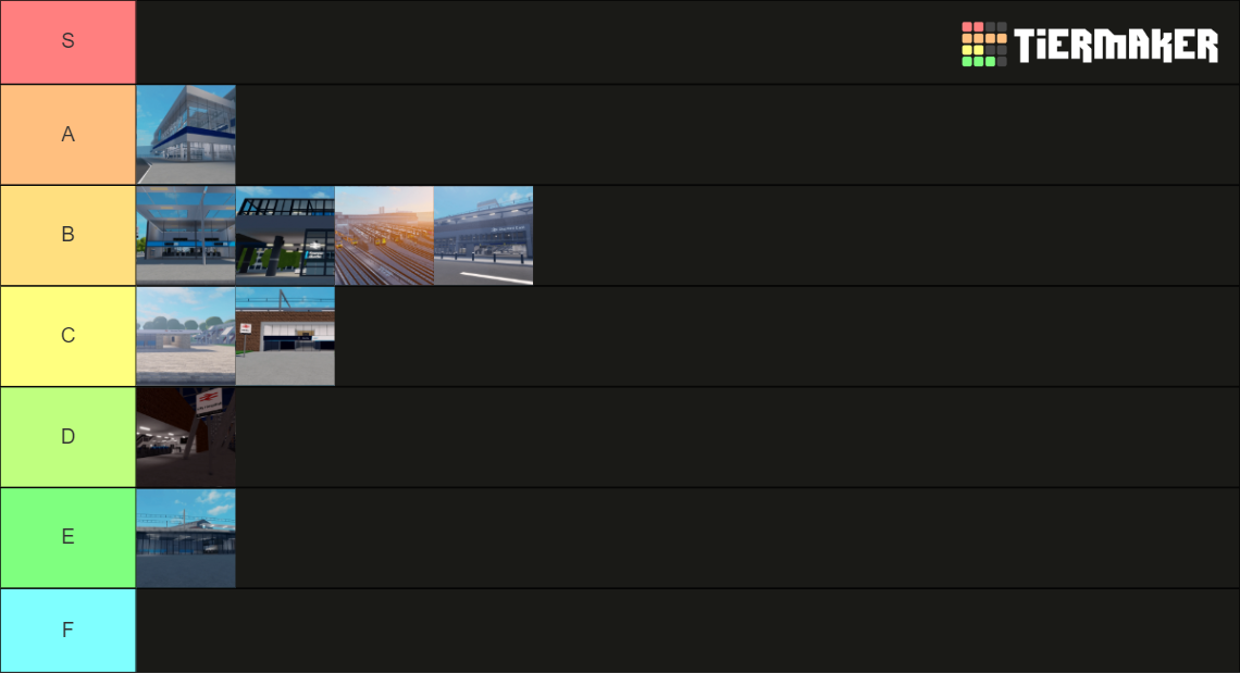 SCR Station List Tier List (Community Rankings) - TierMaker