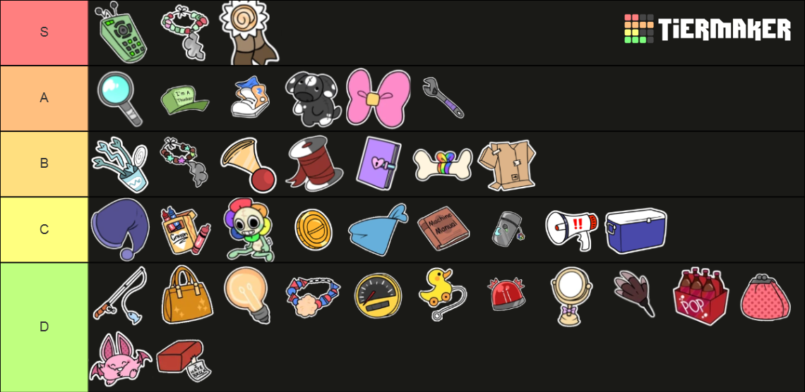 Dandy's World: Trinkets Tier List (Community Rankings) - TierMaker