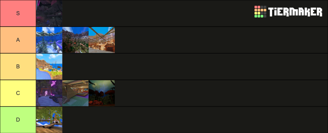 Gorilla tag all maps 2024 Tier List (Community Rankings) - TierMaker