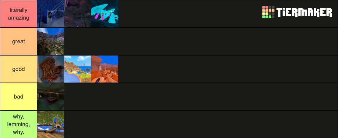 GTAG maps Tier List (Community Rankings) - TierMaker