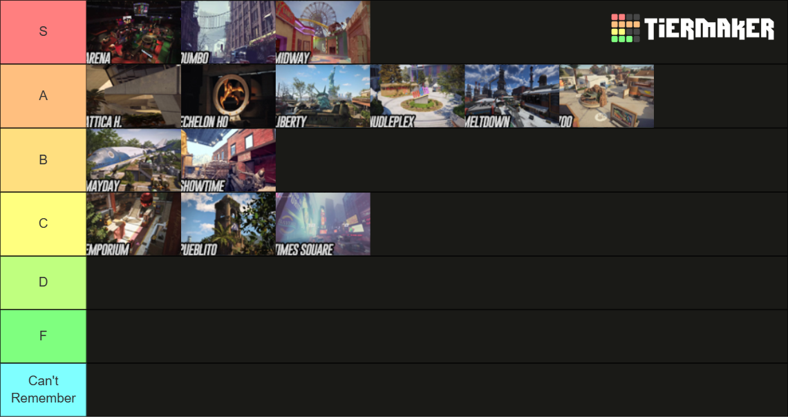 XDefiant Maps Tier List (Community Rankings) - TierMaker