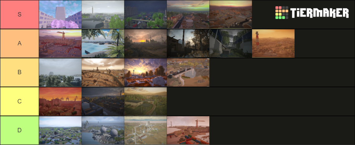 Battlebit maps 2.2.3 Tier List (Community Rankings) - TierMaker