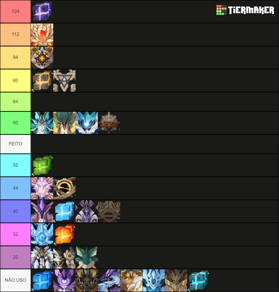 Genshin Impact World Bosses (4.4) Tier List (Community Rankings) - TierMaker