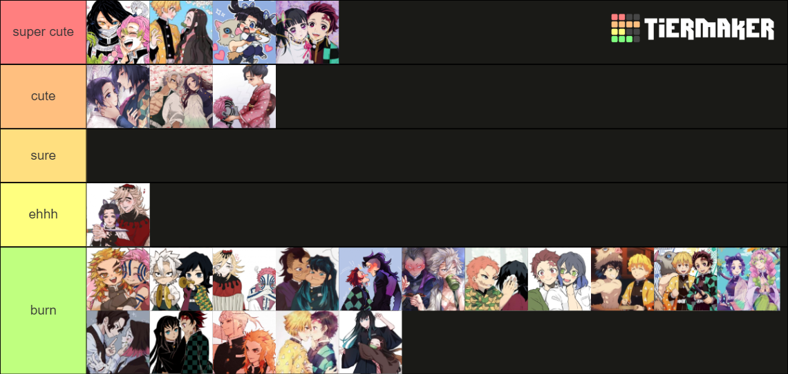 Demon slayer ships Tier List (Community Rankings) - TierMaker