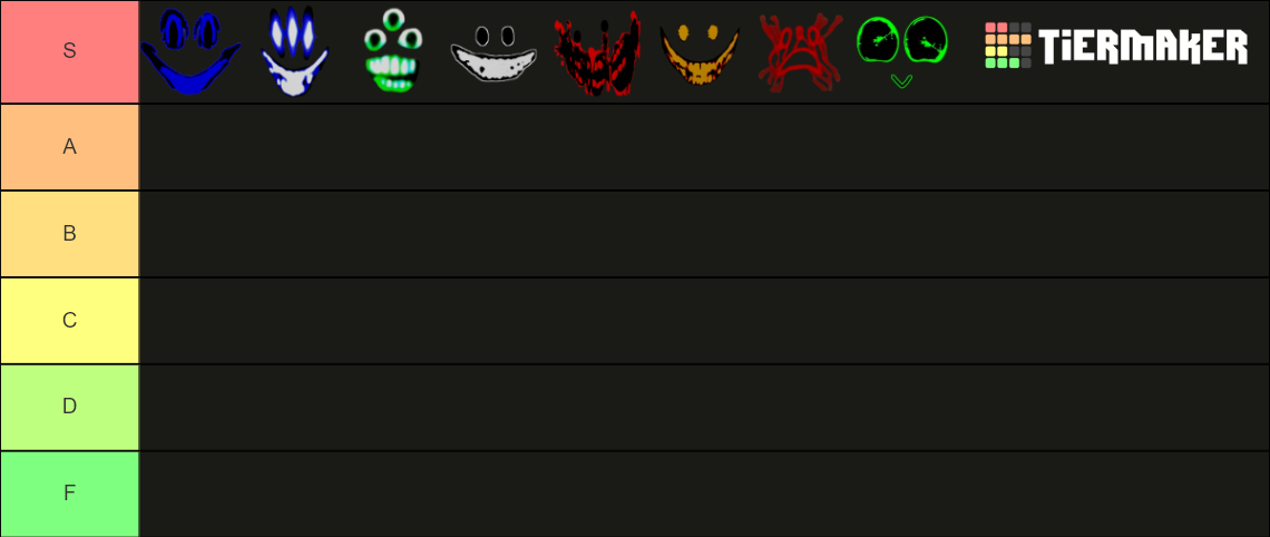 Liminal Rooms Entity Tier List (Community Rankings) - TierMaker